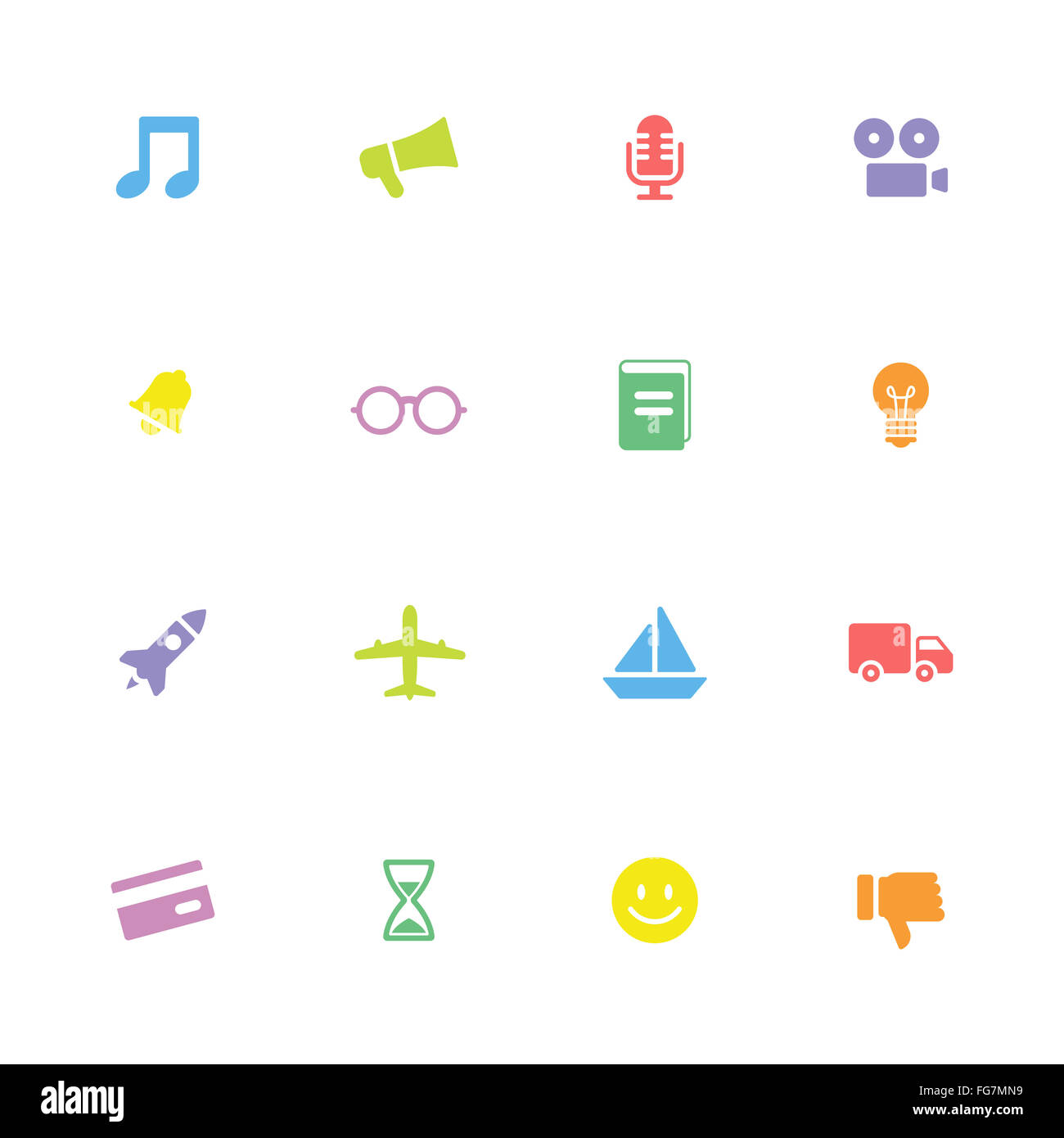 Simple music icon hi-res stock photography and images - Alamy