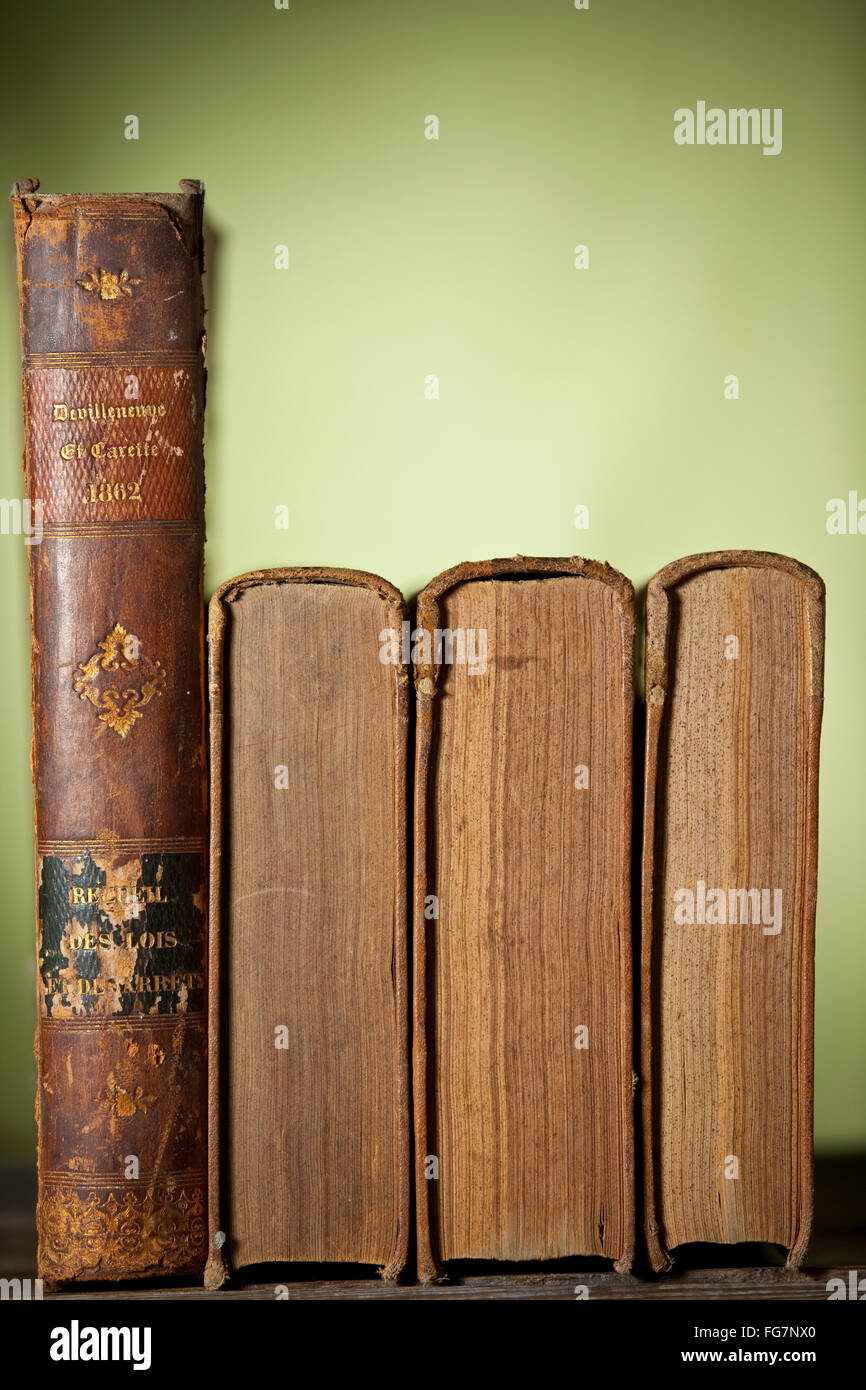 Old books and manuscripts Stock Photo - Alamy