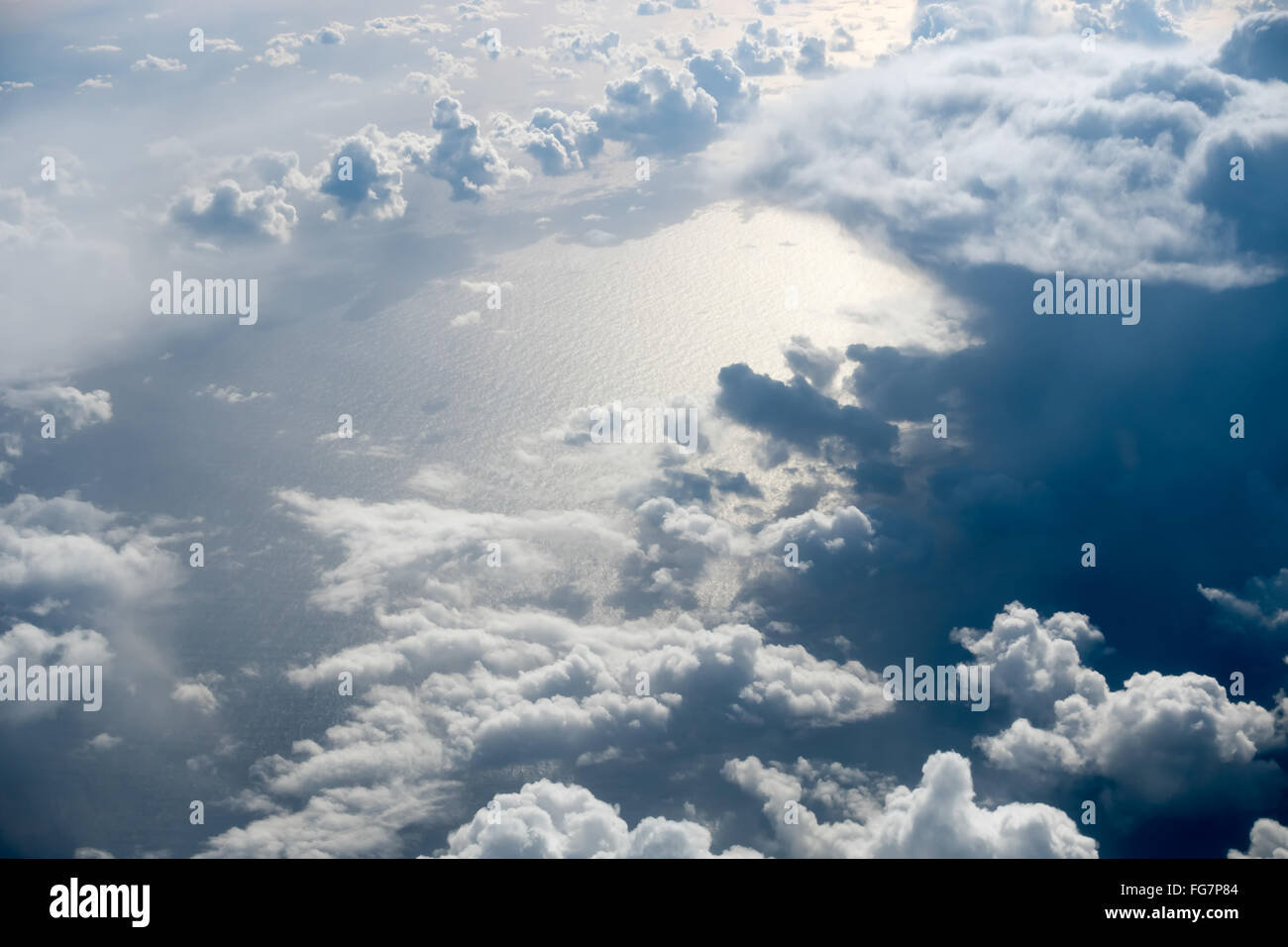 Cloudscape over the Atlantic Ocean Stock Photo - Alamy