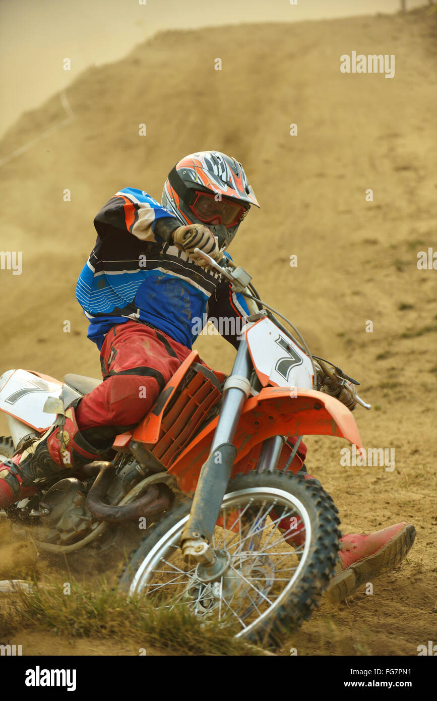 Bike motorcross hi-res stock photography and images - Alamy