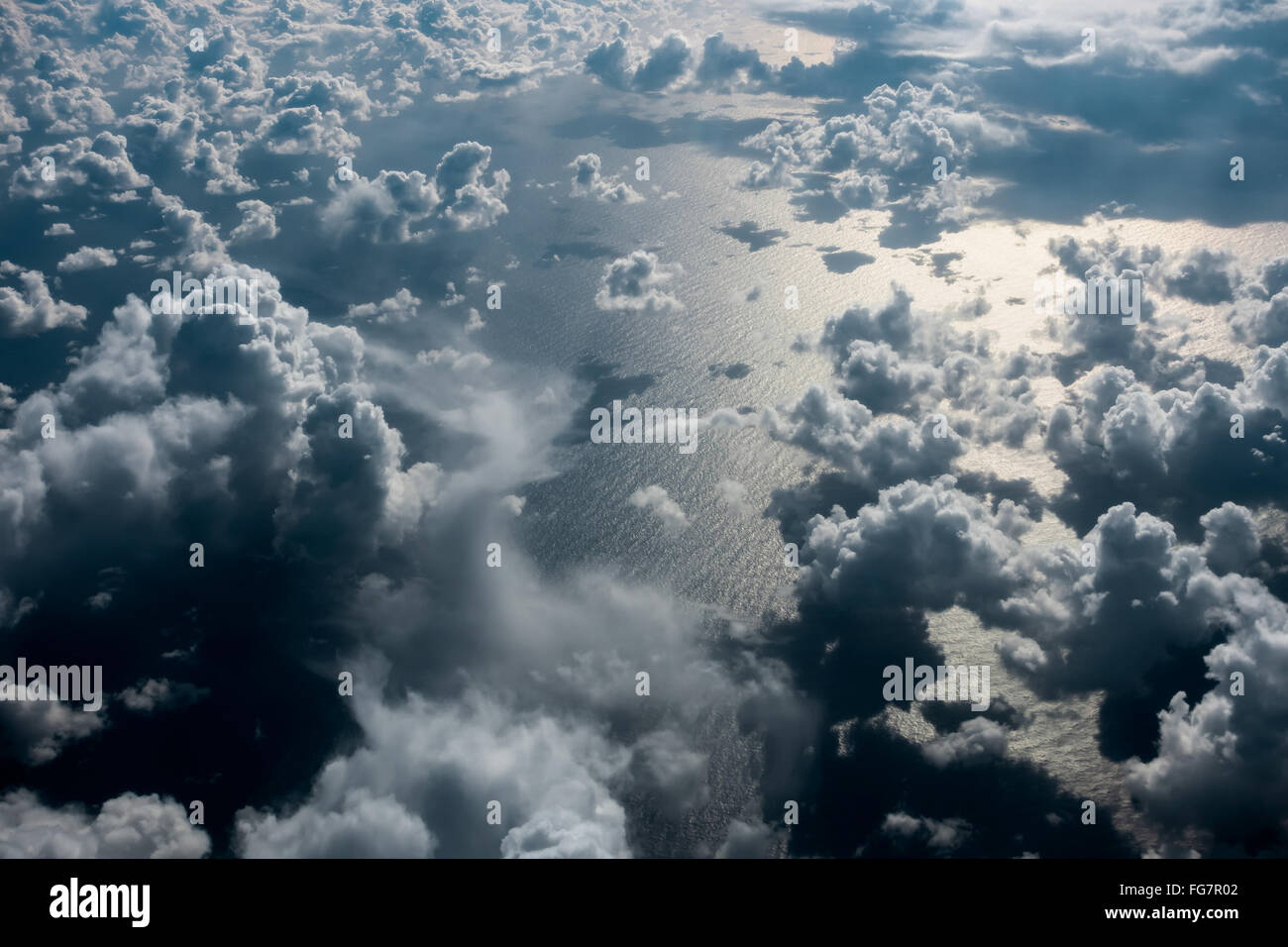 Cloudscape over the Atlantic Ocean Stock Photo - Alamy
