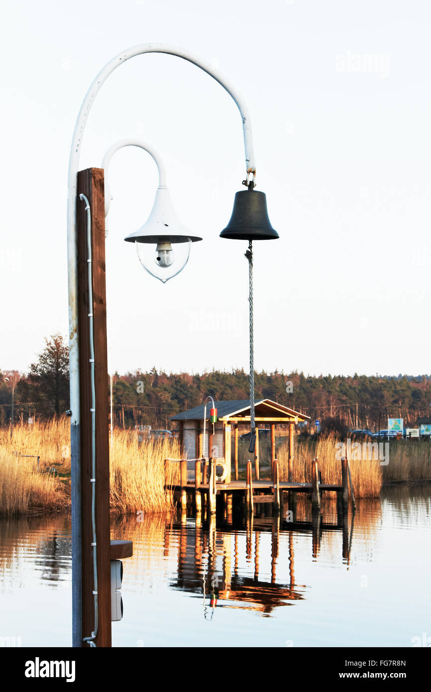 Hut by the river Stock Photo - Alamy