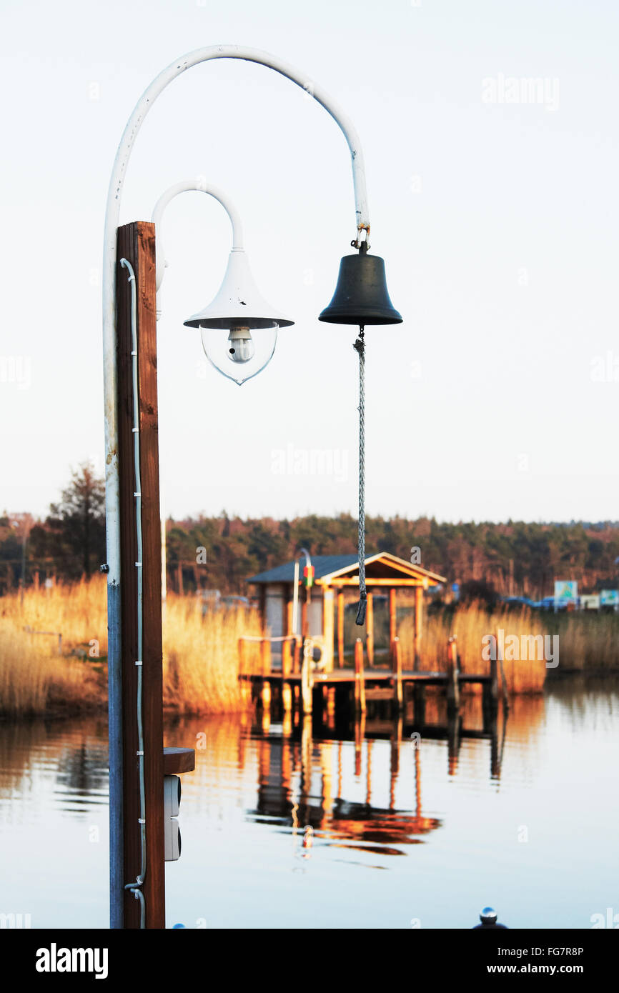 Hut by the river Stock Photo - Alamy