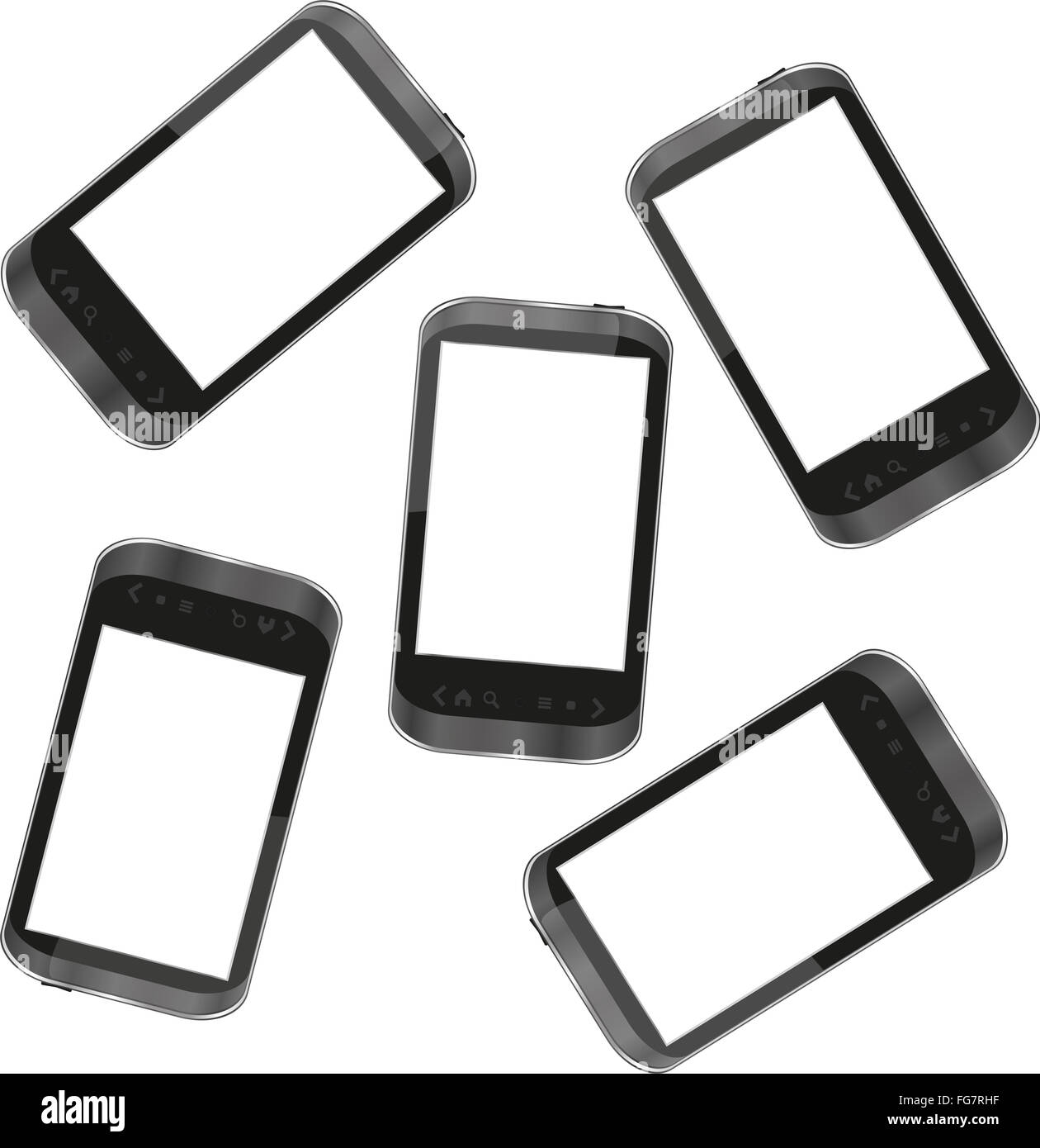 smart phone for mobile communication background Stock Photo - Alamy