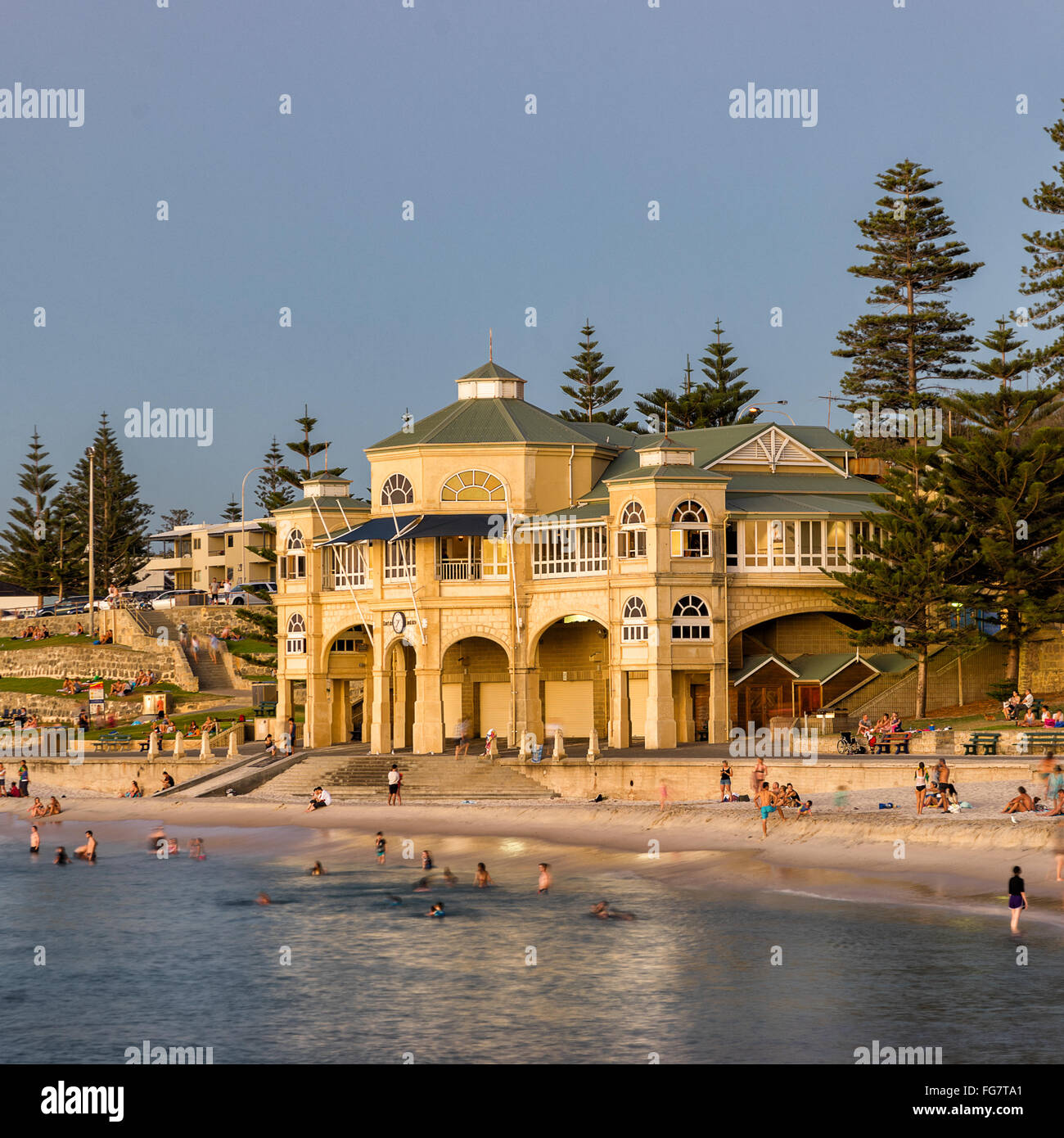 Cottesloe Beach in Perth Stock Photo - Alamy