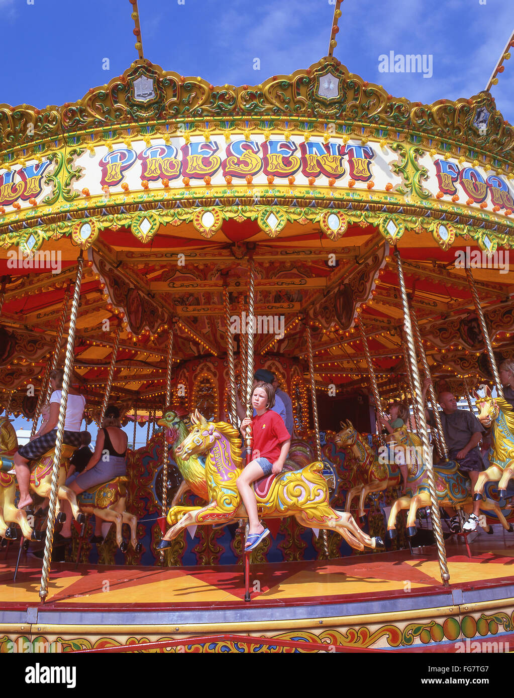 The funfair fairground city centre hi-res stock photography and images ...