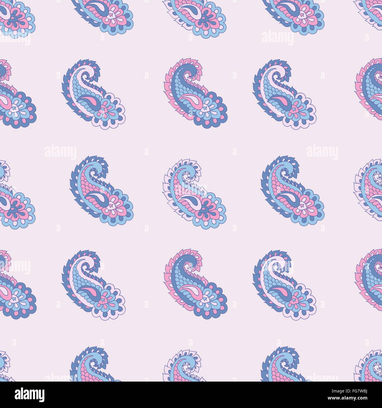 Seamless paisley pattern Stock Vector Image & Art - Alamy