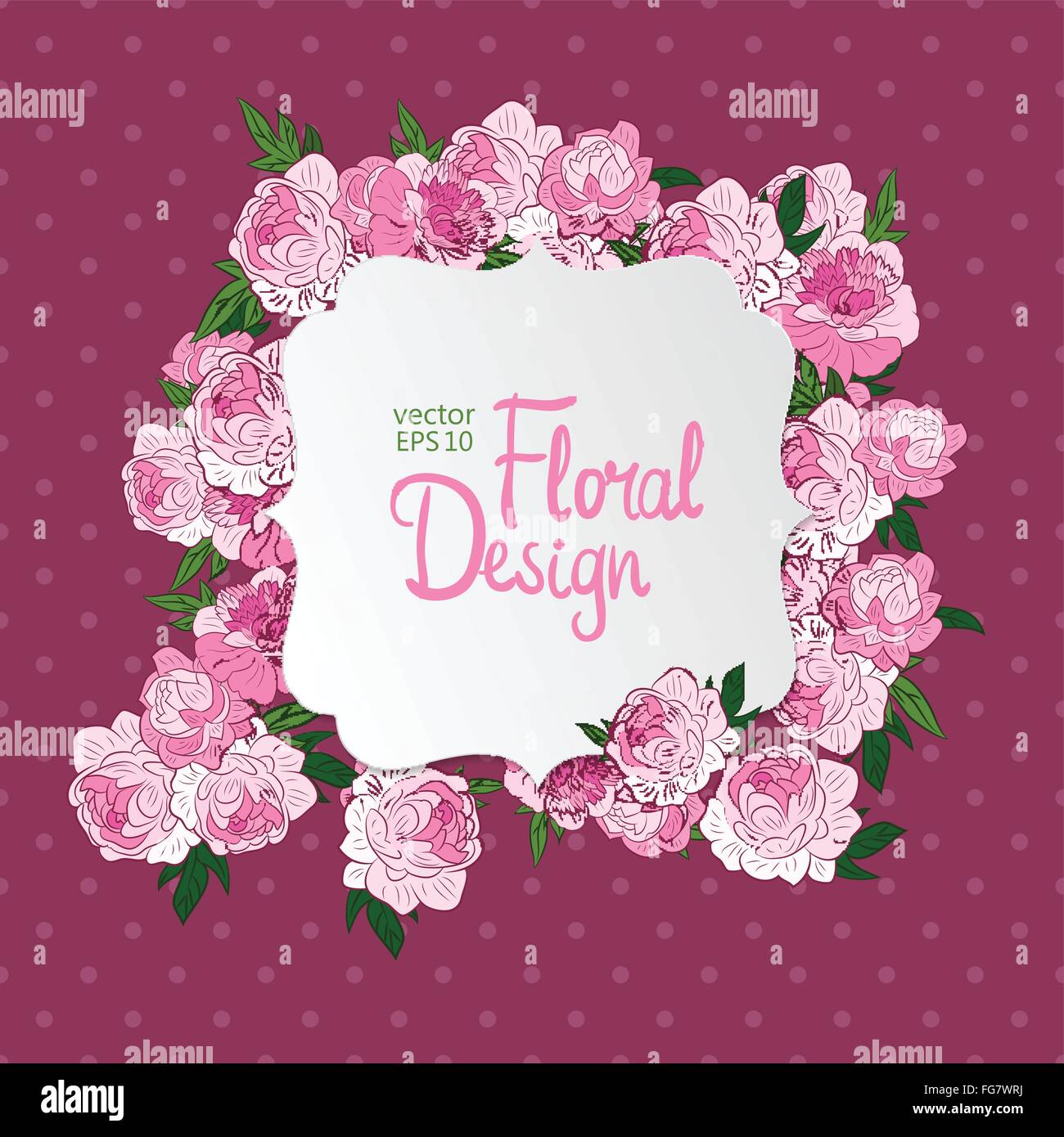 Vintage floral frame Stock Vector Image & Art - Alamy