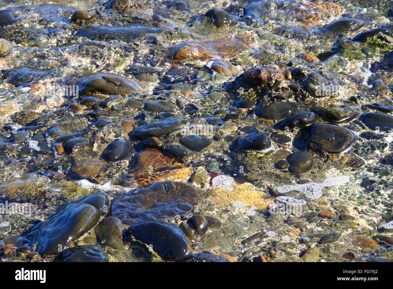 Pebbles in stream hi-res stock photography and images - Alamy
