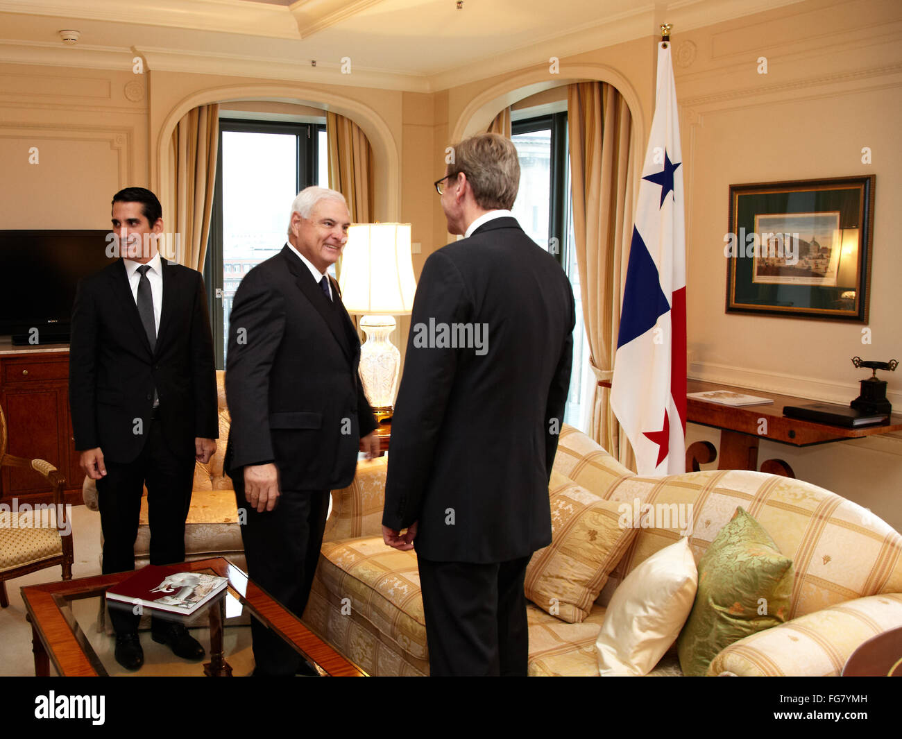 The president of panama hi-res stock photography and images - Alamy