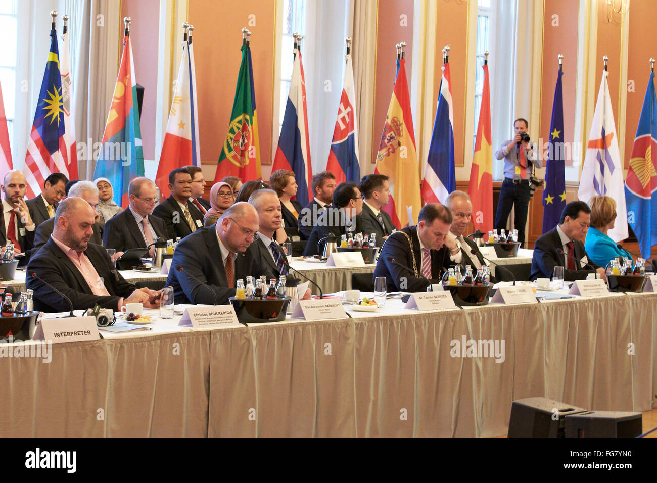 Second international ASEM (Asia-Europe Stock Photo - Alamy