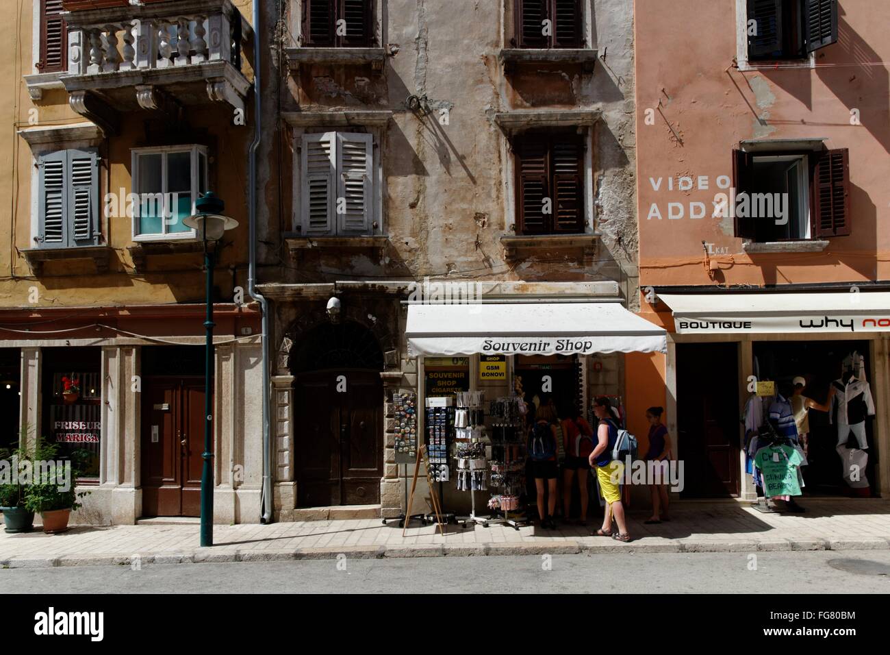 Croatia shops hi-res stock photography and images - Alamy