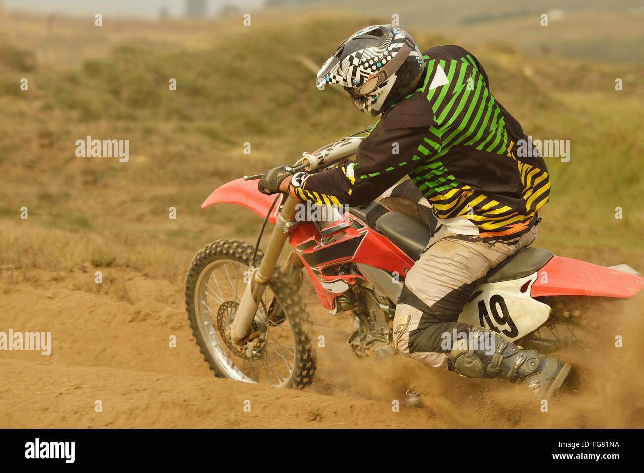 Motorcross bike hi-res stock photography and images - Alamy