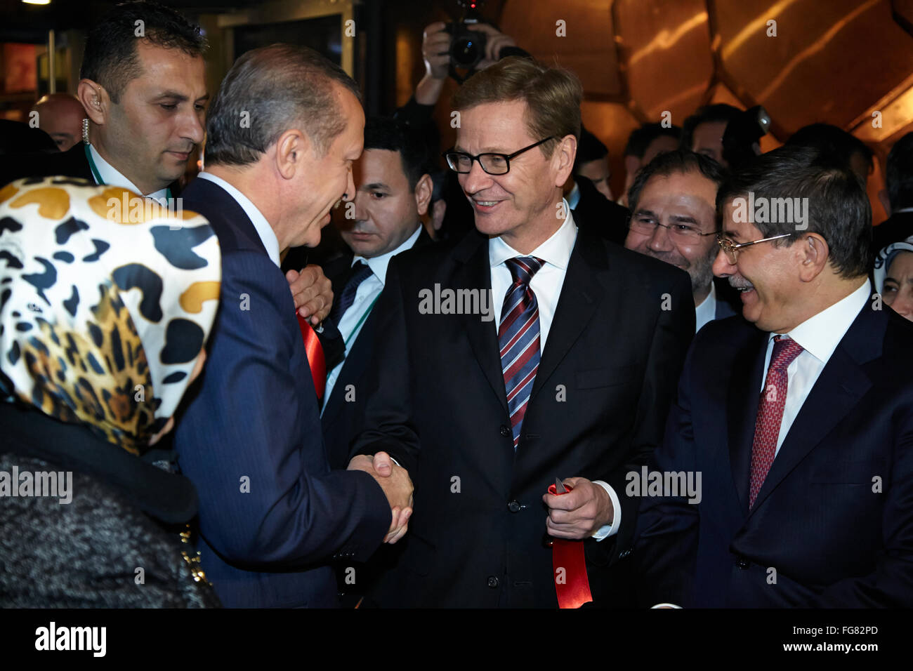 New Turkish Embassy in Berlin - Opening Stock Photo - Alamy