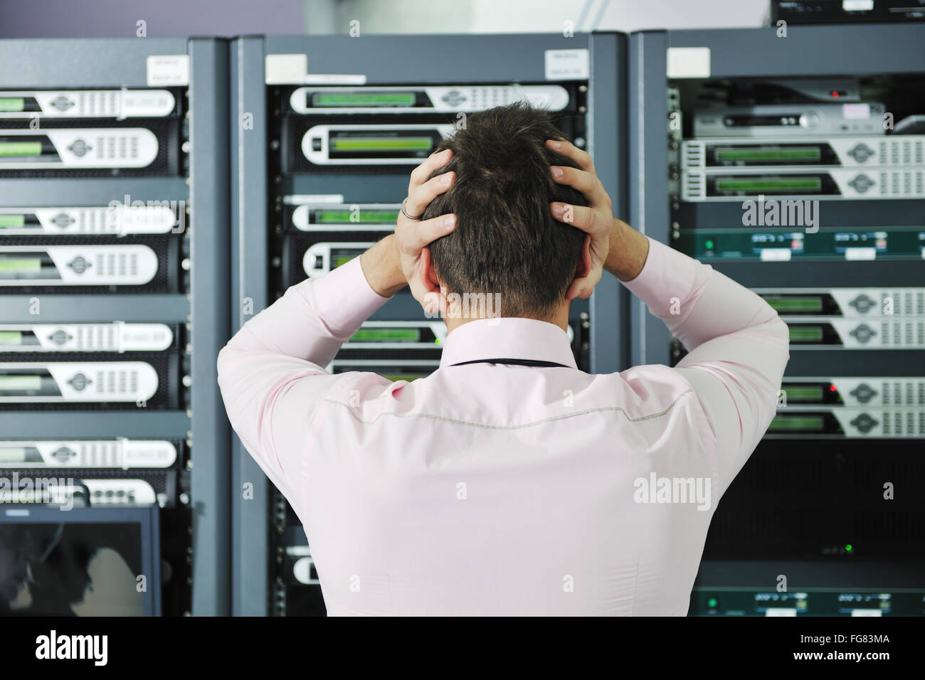 Fail situation in network server hi-res stock photography and images ...