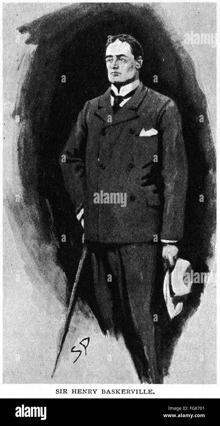 HOUND OF THE BASKERVILLES. /n'Sir Henry Baskerville.' Illustration by ...