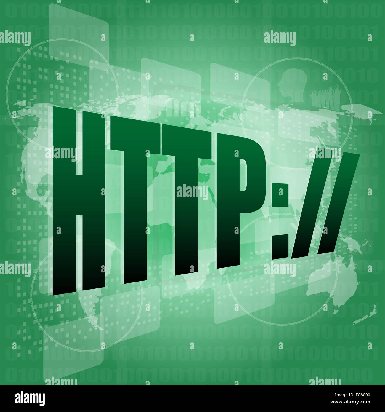 Concept of internet web search engine on touch screen Stock Photo - Alamy