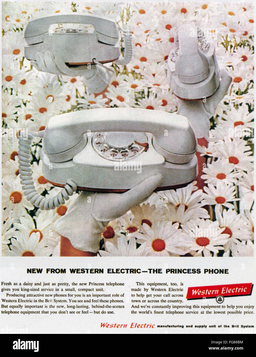 AD: TELEPHONE, 1960. /nAdvertisement for Bell Telephone System's ...