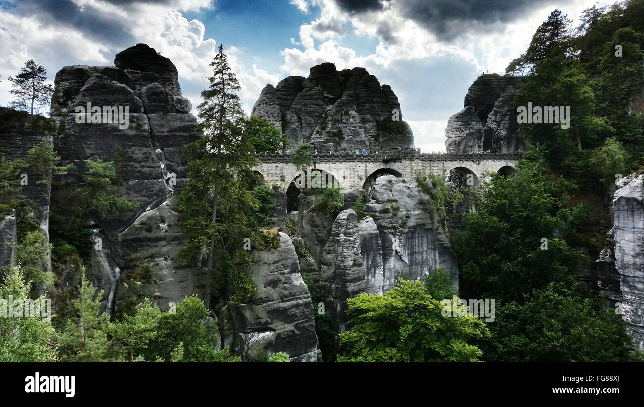 Bastei Rocks High Resolution Stock Photography and Images - Alamy