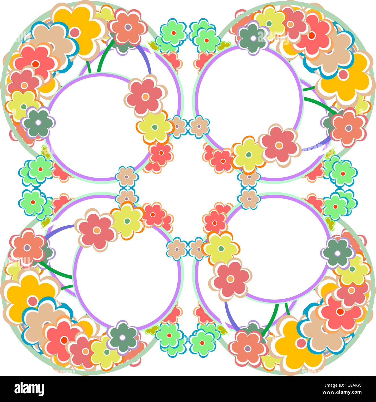 Ornate floral seamless texture, endless pattern with flowers. Seamless ... Ornate floral seamless texture, endless pattern with flowers. Seamless ...