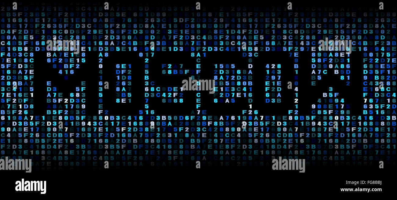 Moscow text on hex code illustration Stock Photo - Alamy