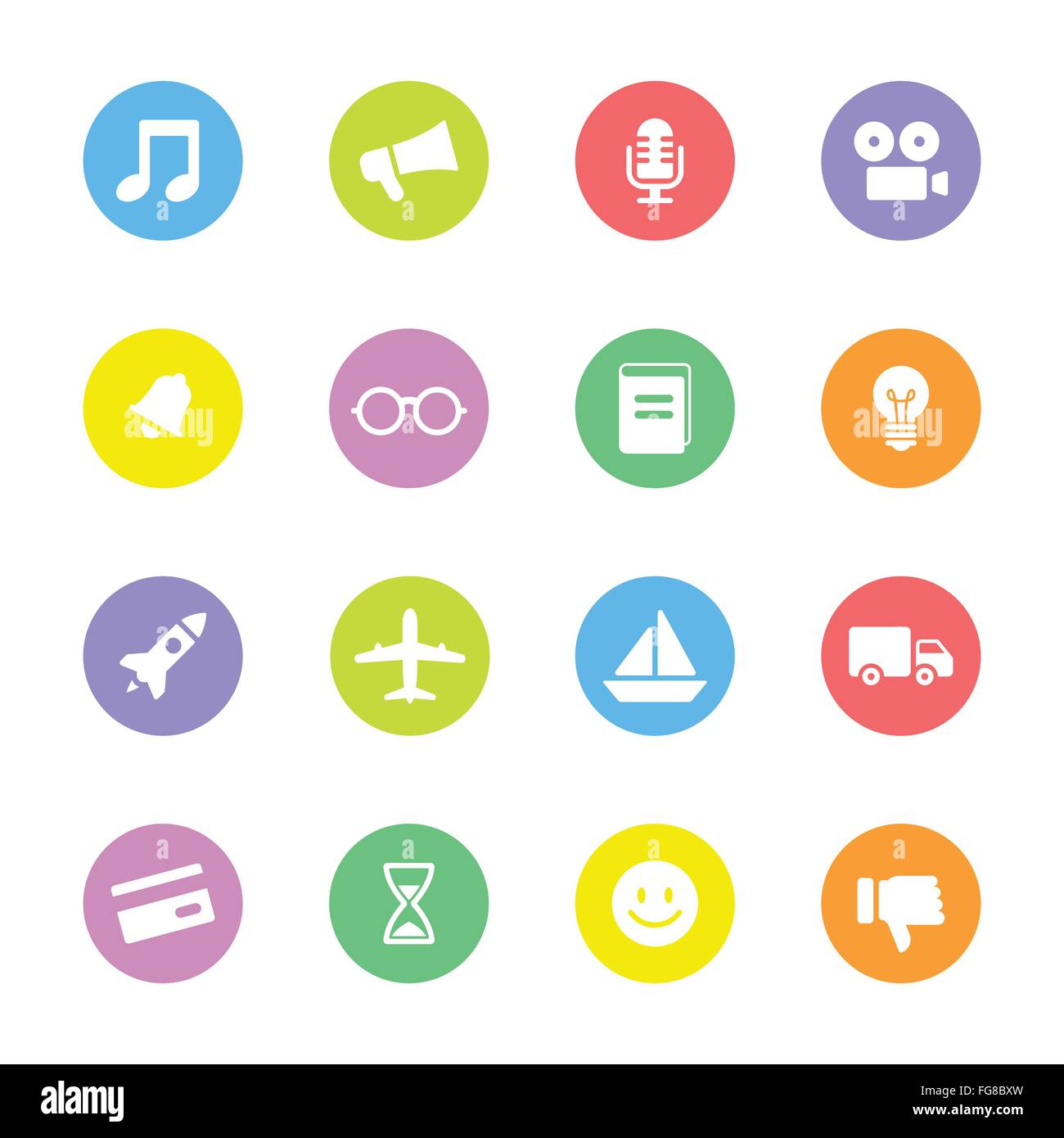 Simple flat Stock Vector Images - Alamy