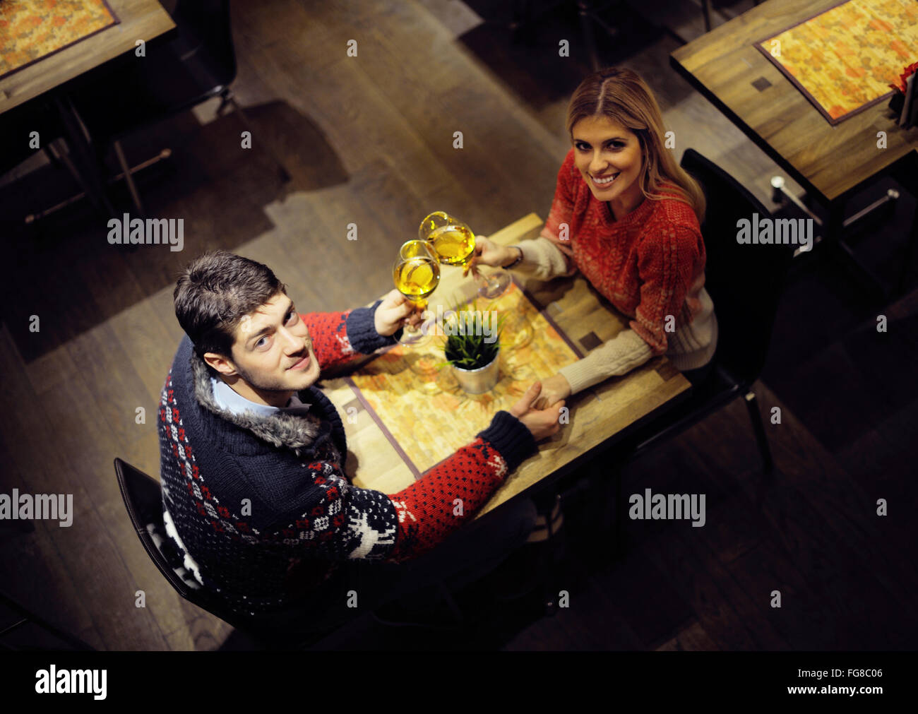 romantic evening date Stock Photo - Alamy