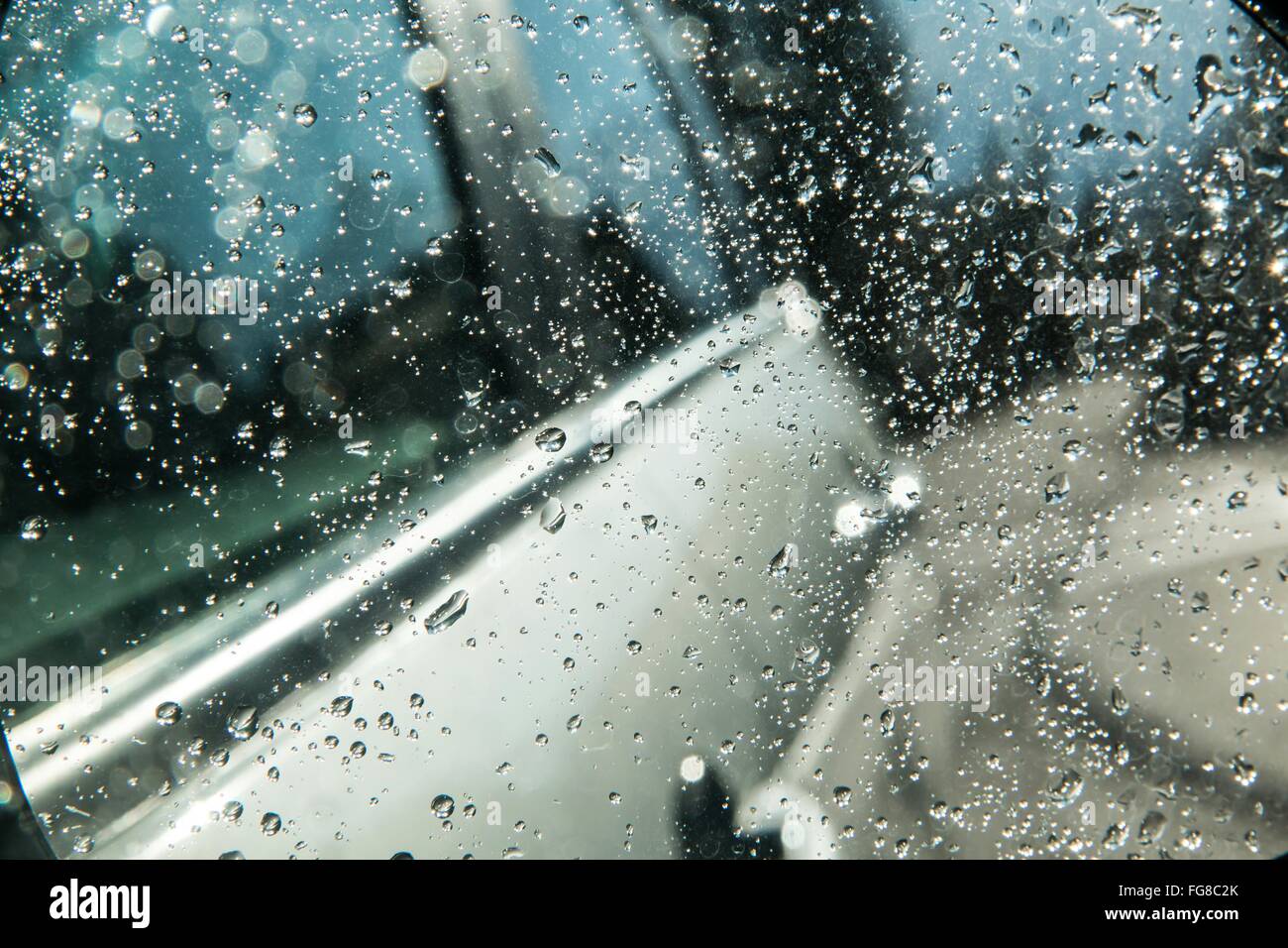 Wet Side View Mirror High Resolution Stock Photography and Images - Alamy