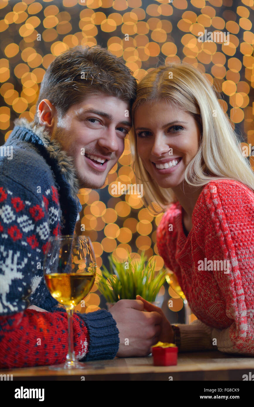 romantic evening date Stock Photo - Alamy