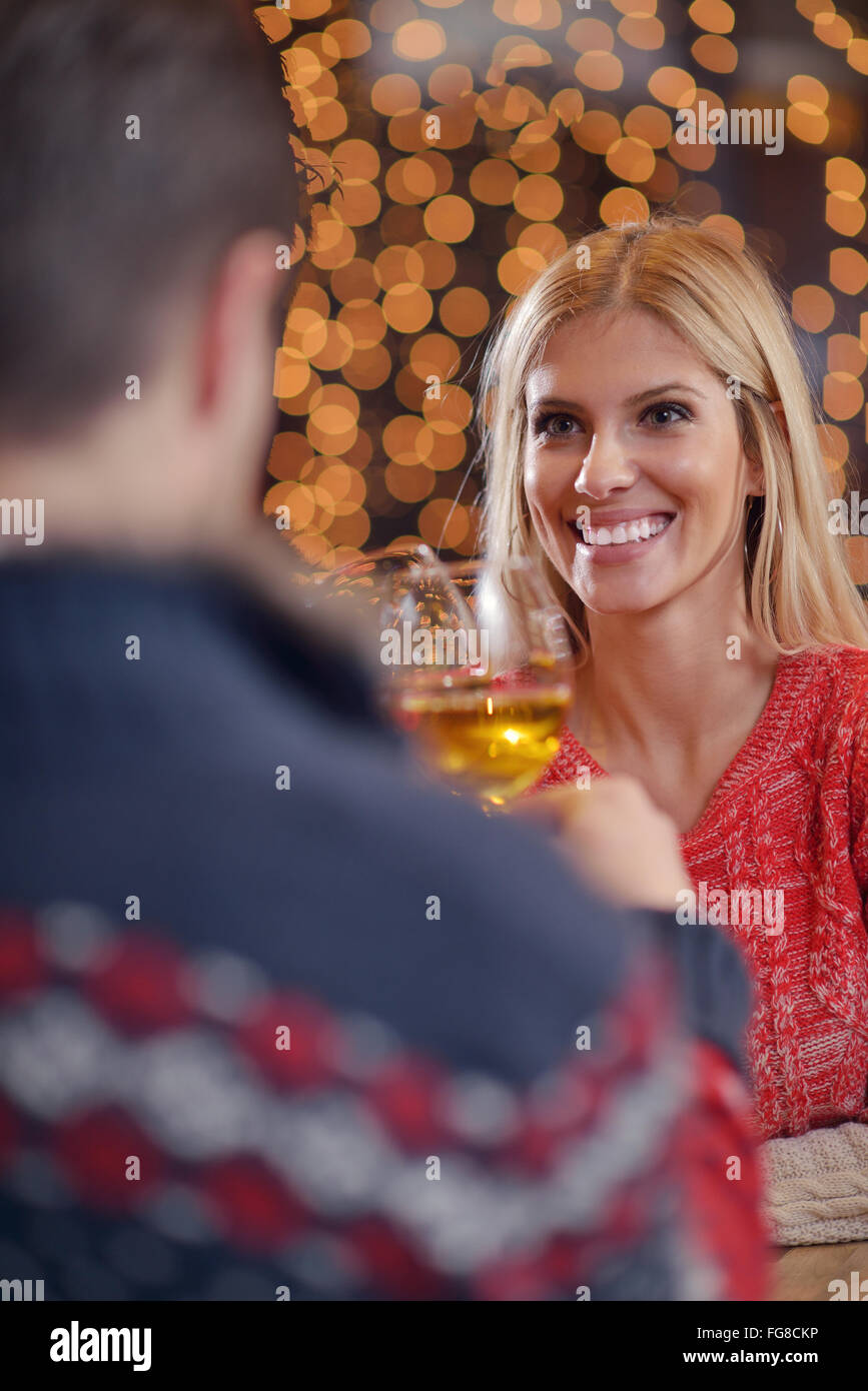 romantic evening date Stock Photo - Alamy
