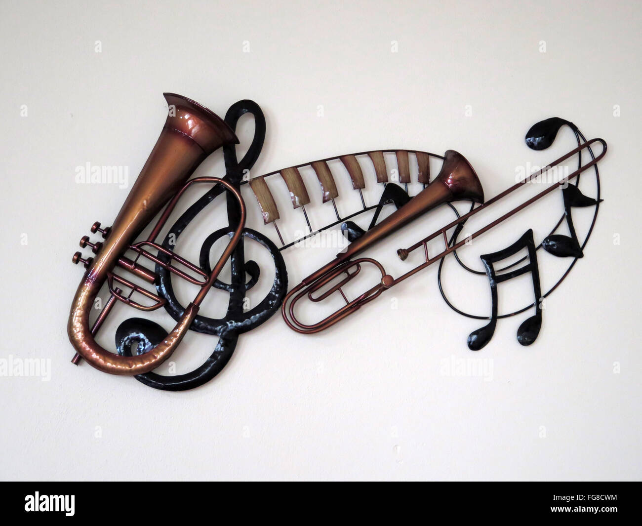 Musical notes musical instruments hi-res stock photography and images ...