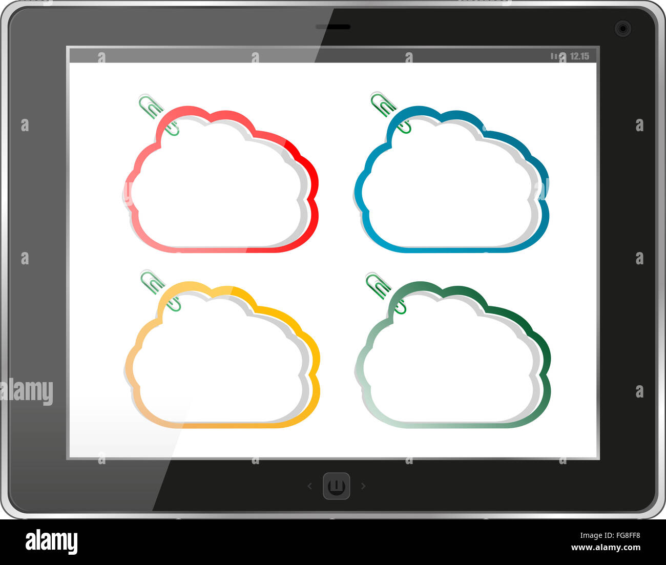 Cloud computing concept ipad hi-res stock photography and images - Alamy