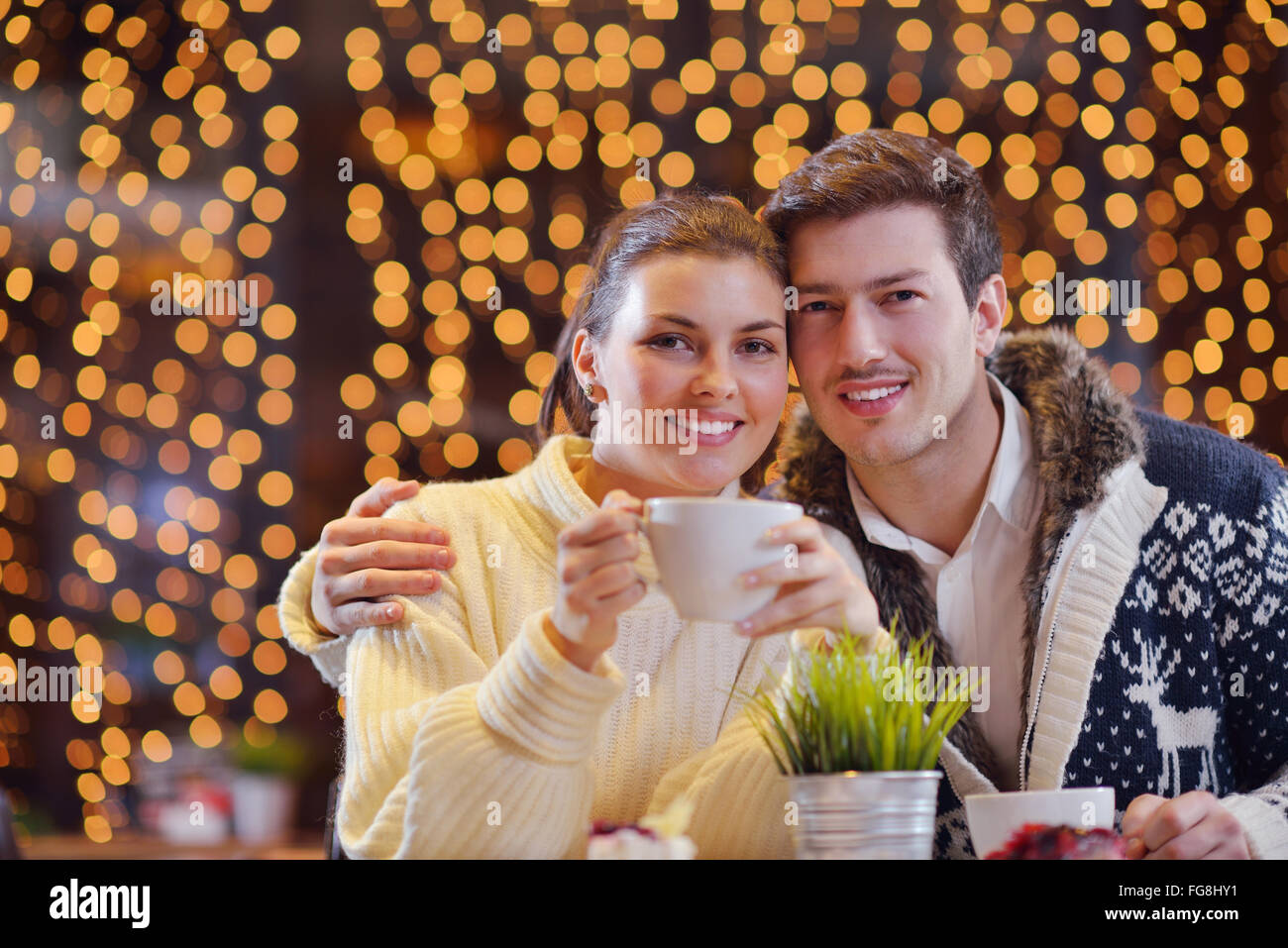 romantic evening date Stock Photo - Alamy