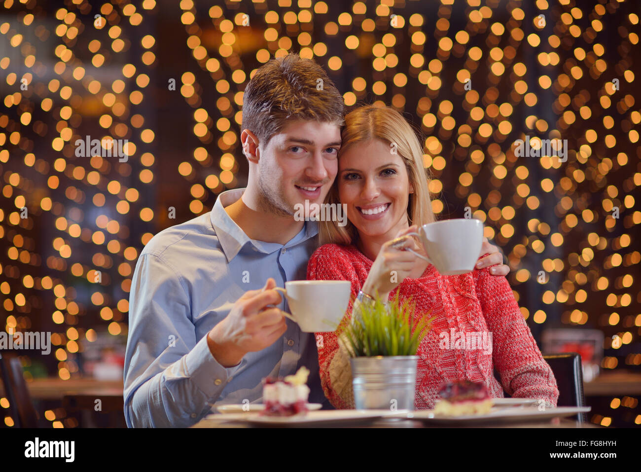 romantic evening date Stock Photo - Alamy