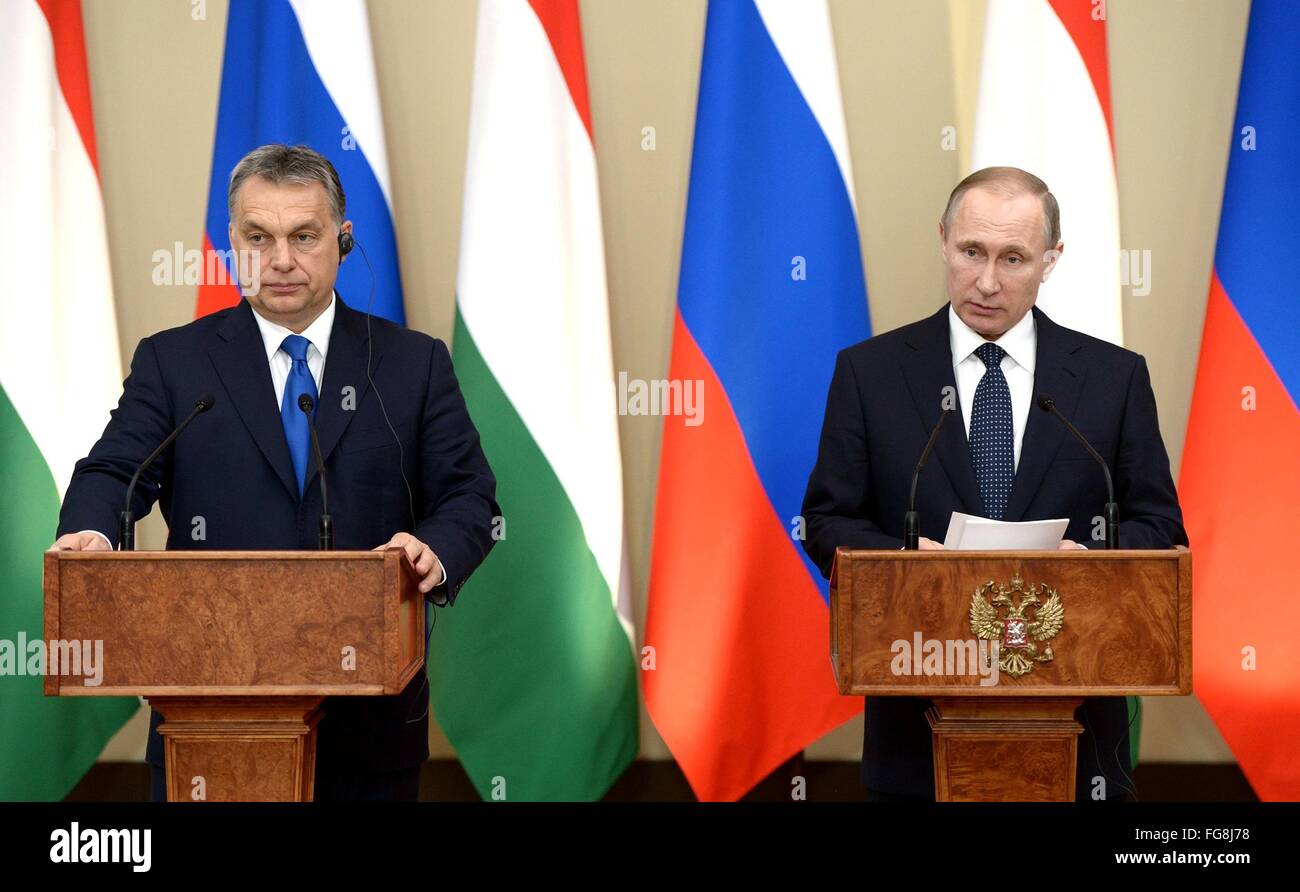 Russian President Vladimir Putin holds a joint news conference with ...