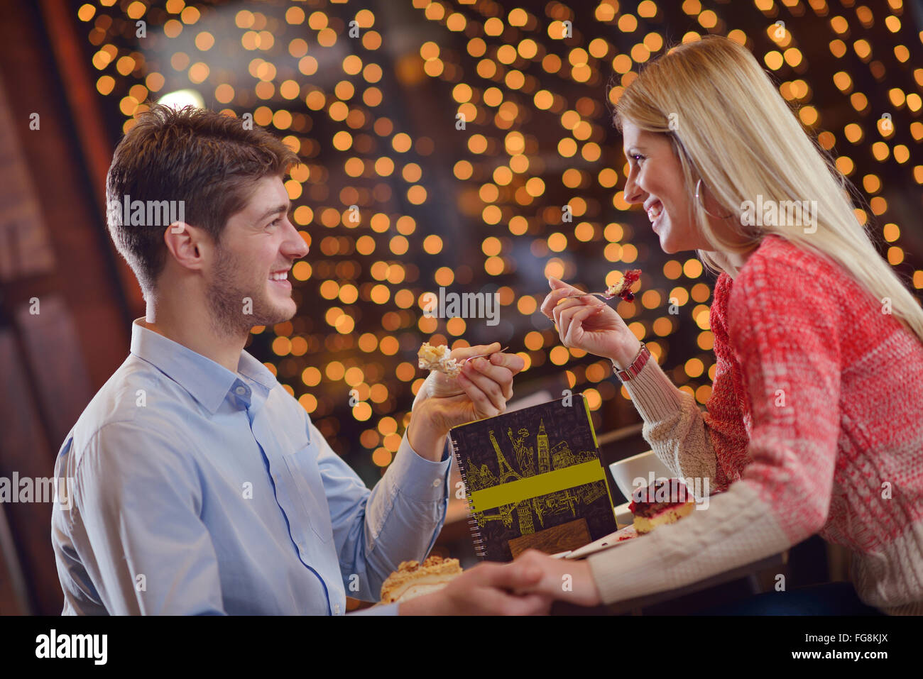romantic evening date Stock Photo - Alamy