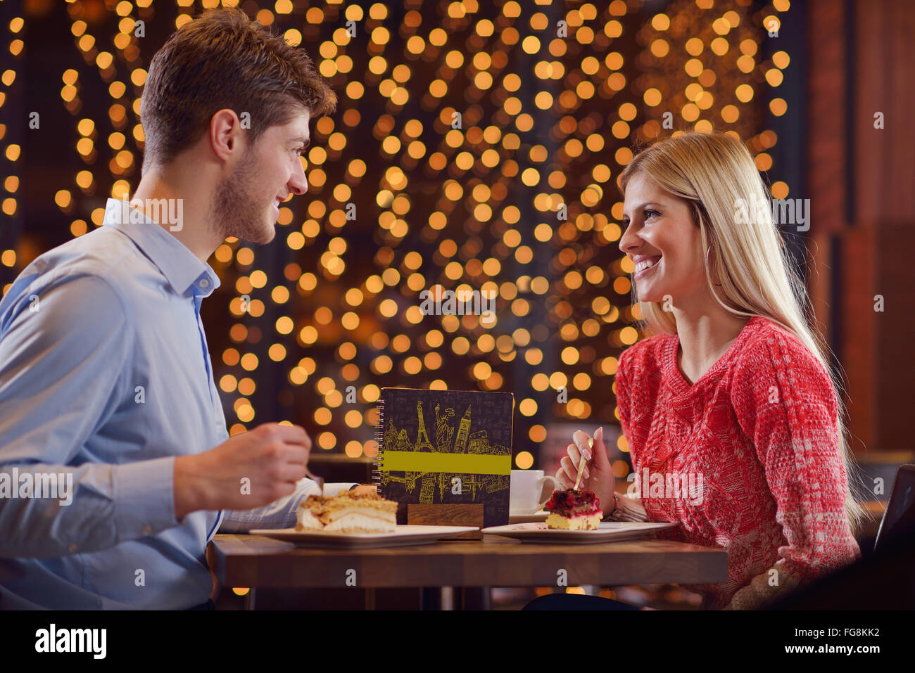 romantic evening date Stock Photo - Alamy