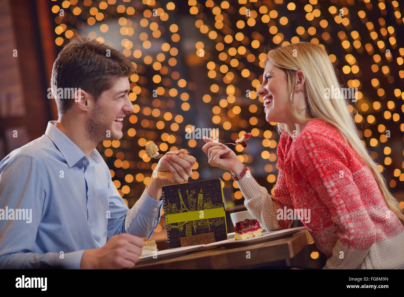 romantic evening date Stock Photo - Alamy