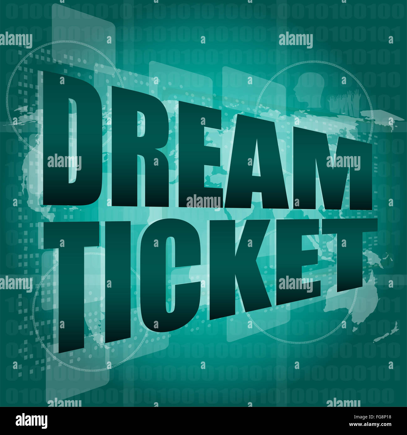 Pixel ticket hi-res stock photography and images - Alamy