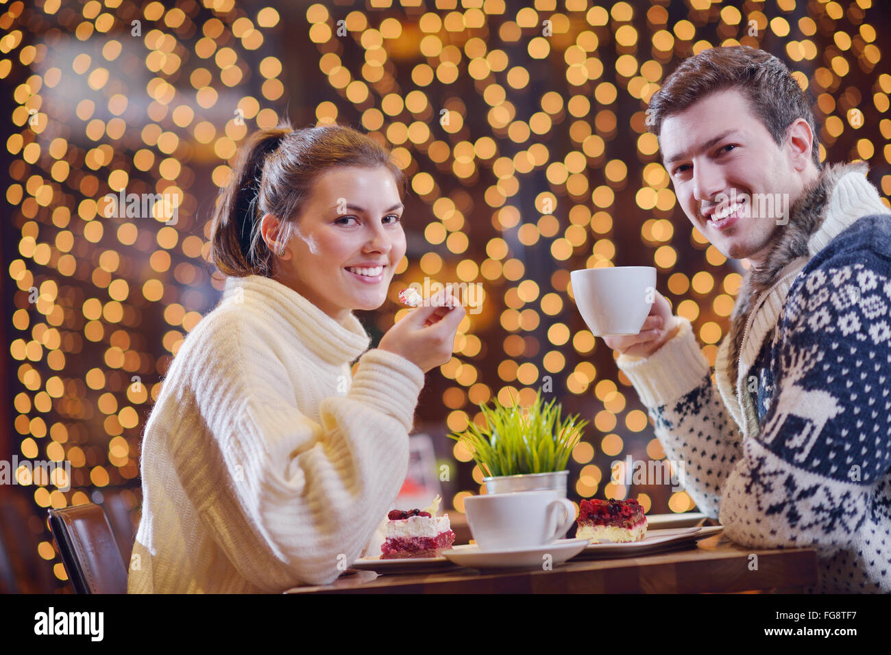 romantic evening date Stock Photo - Alamy
