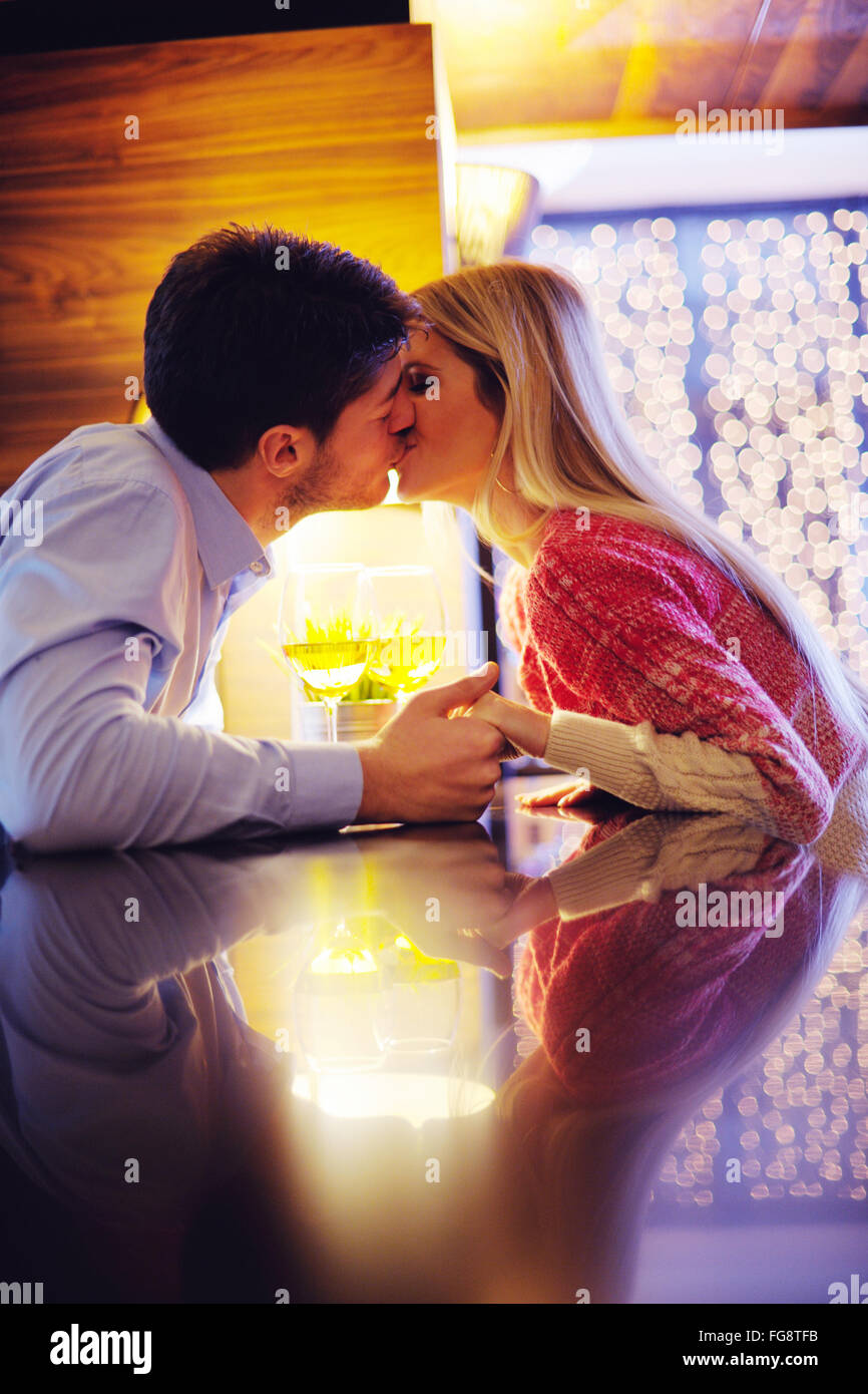 romantic evening date Stock Photo - Alamy