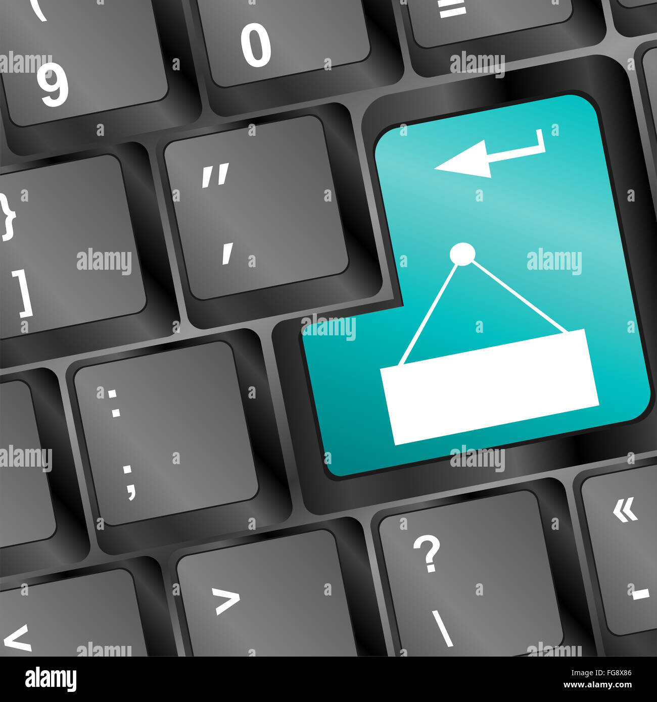 Keyboard with blank space on standard keyboard - cloud computing ...