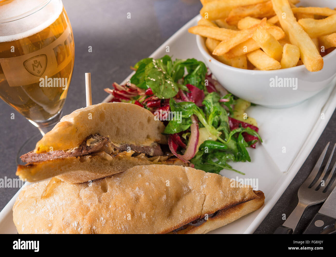Pub Grub and food Stock Photo - Alamy