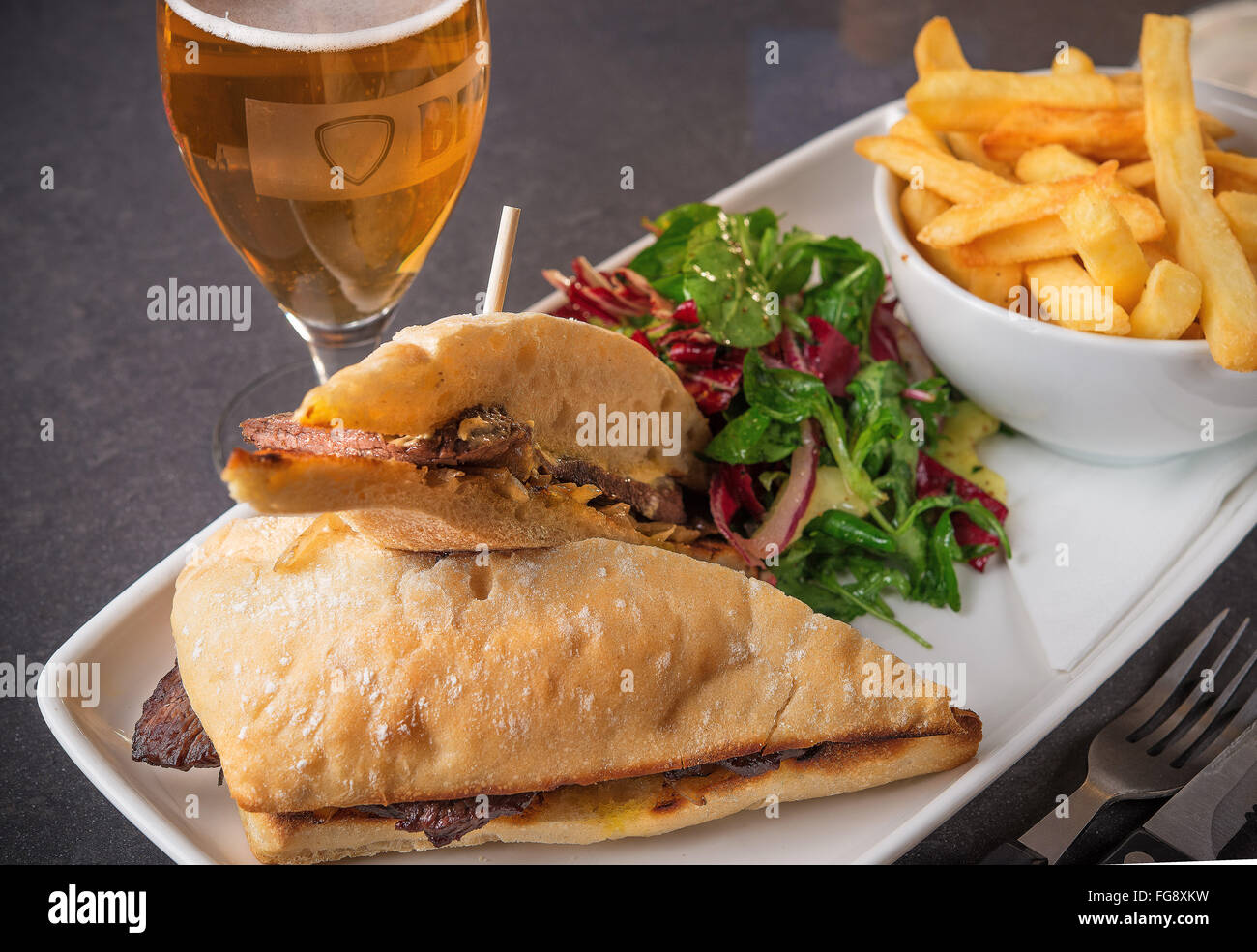 Pub Grub and food Stock Photo - Alamy