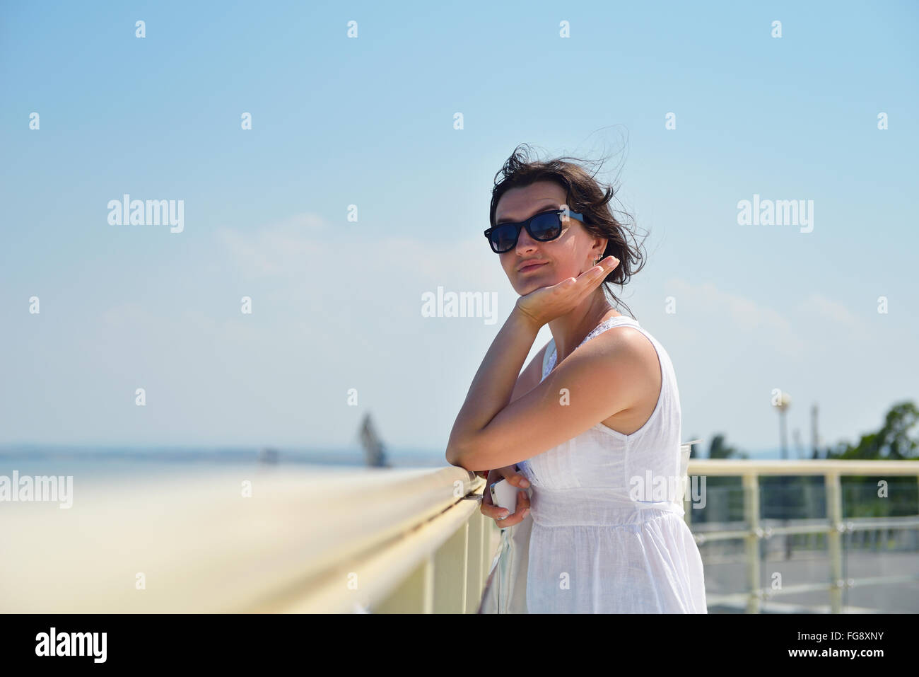 happy woman outdoor Stock Photo - Alamy