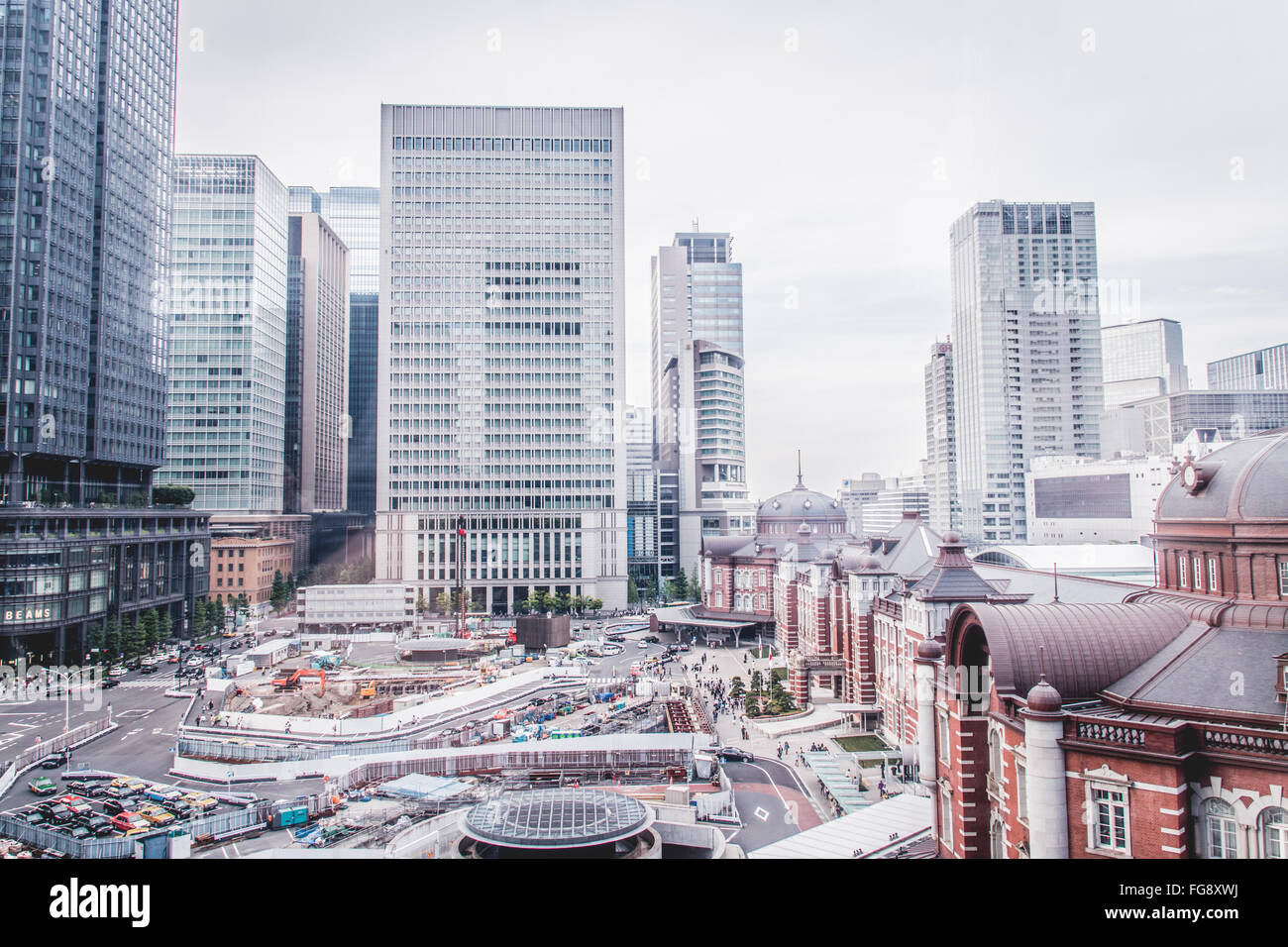 Tokyo train station exterior hi-res stock photography and images - Alamy