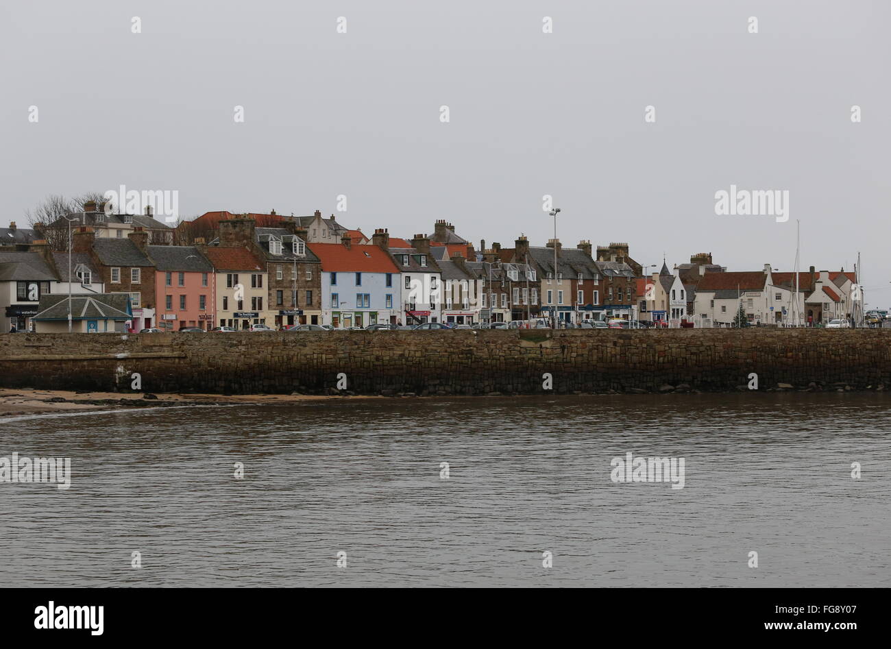 Anstruther waterfront Scotland December 2015 Stock Photo - Alamy