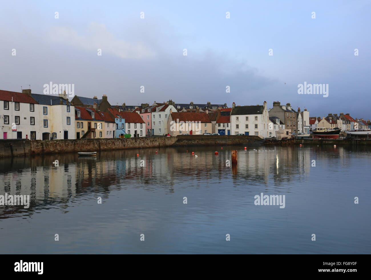 St Monans waterfront Scotland December 2015 Stock Photo - Alamy