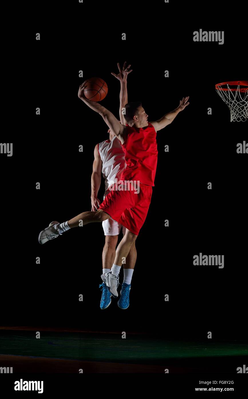basketball player in action Stock Photo - Alamy