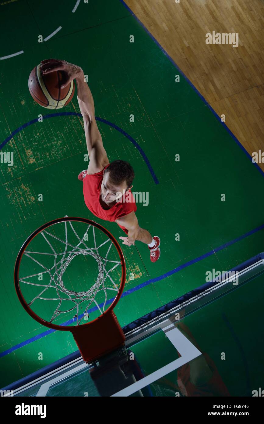 basketball player in action Stock Photo - Alamy